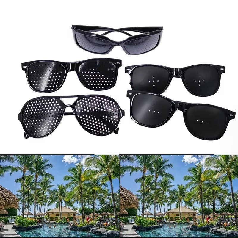 Pinhole Glasses for Vision Correction and Eye Relaxation – Auprobuy