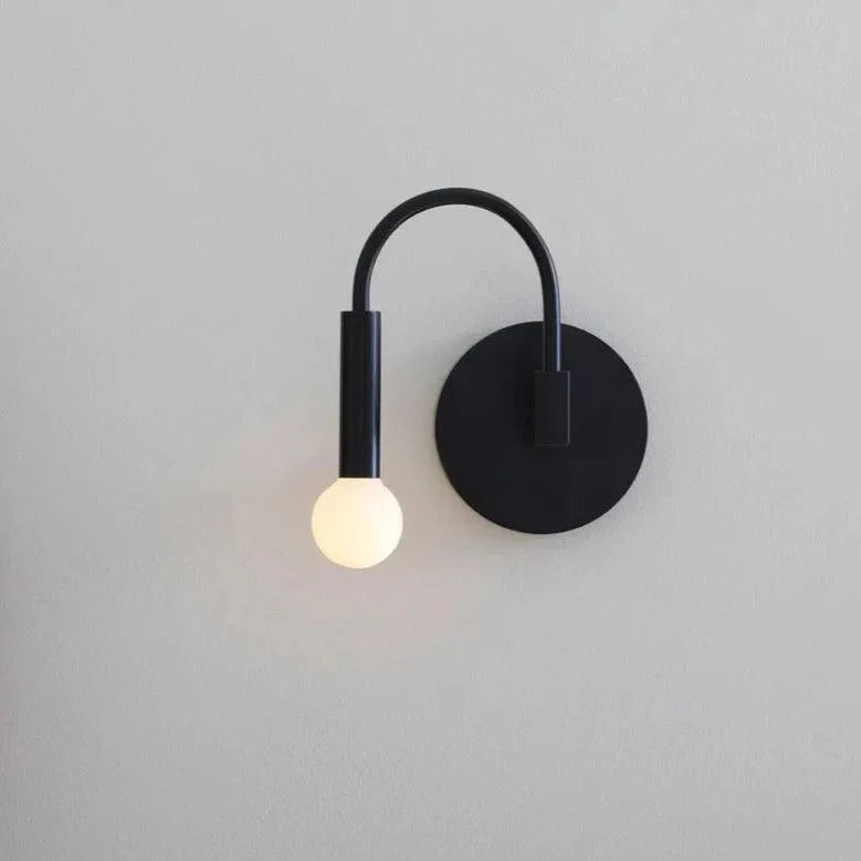 Modern Minimalist Curved Arm LED Wall Light – My Store